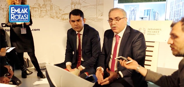 TOKİ Bşk. Ergün Turan ve Murat Kurum - Emlak Rotası