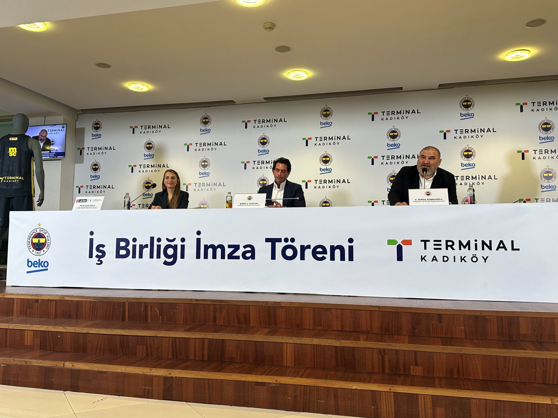 Terminal Kadıköy, Fenerbahçe Beko Erkek Basketbol Takımı’nın resmi ...